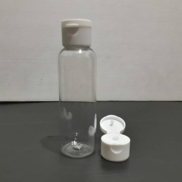 Jual Botol fliptop 100 ml tutup putih | Shopee Indonesia