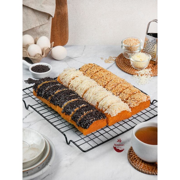 Jual Bolu 3 Rasa ( Bolu Tiga Rasa) Coklat, Keju, Kacang / Bolu Kidang ...