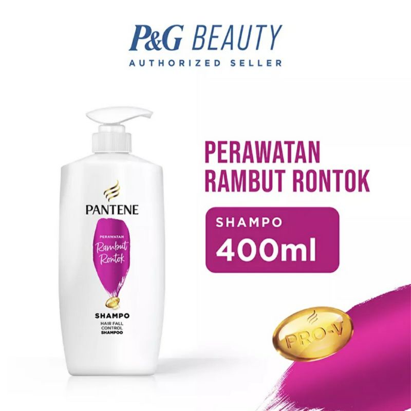Jual Pantene shampoo pump hair fall control 400ml | Shopee Indonesia