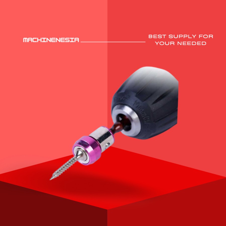 Jual ADAPTER SKRUP SCREW SCREWDRIVER KE MESIN BOR MAGNETIC MAGNET ...