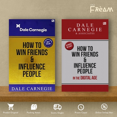 Jual Buku Self Improvement How to Win Friends And Influence People ...
