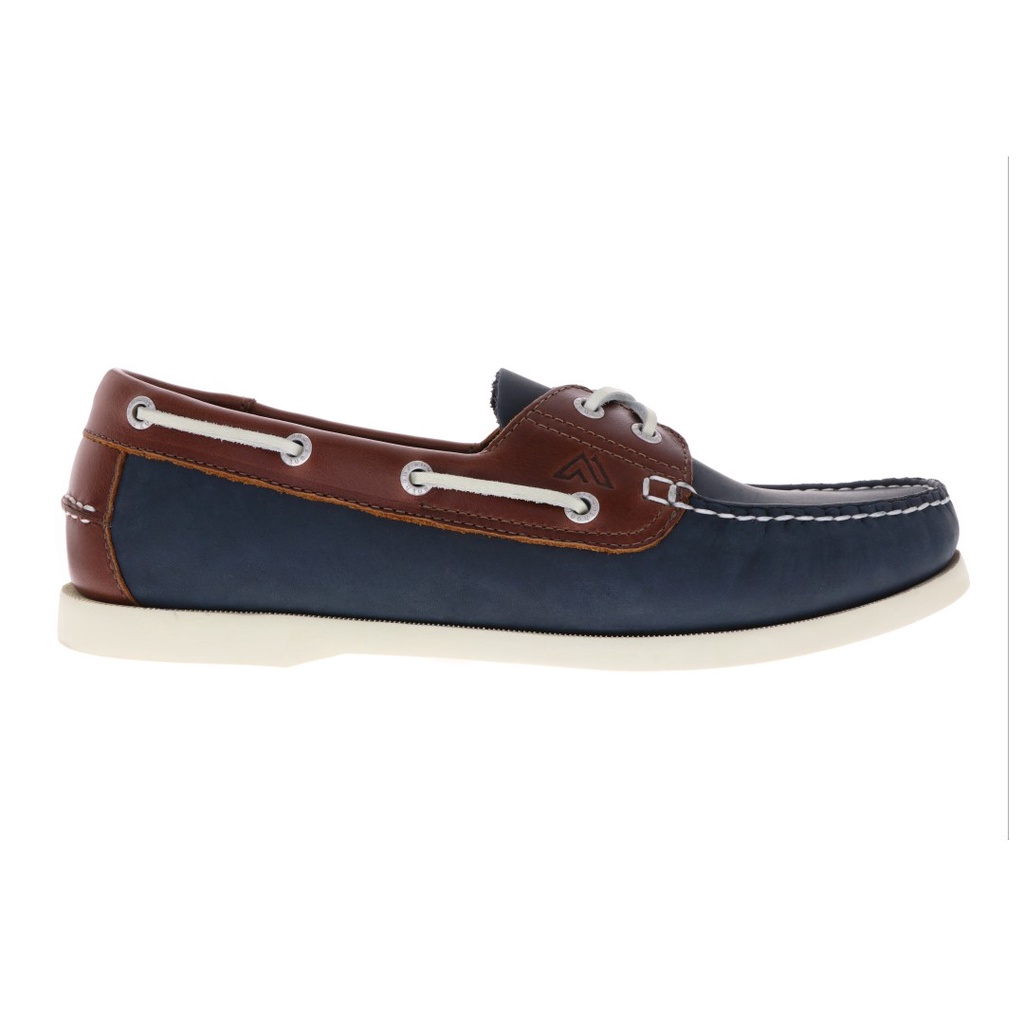 Jual Andre Anthony Kayan "Navy/Dark Brown" Men 2 Eyelet Classic Boat ...