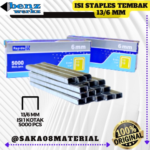 Jual PROMO MURAH ISI STAPLES TEMBAK 8 MM 6 MM ORIGINAL BENZ TERBARU ...