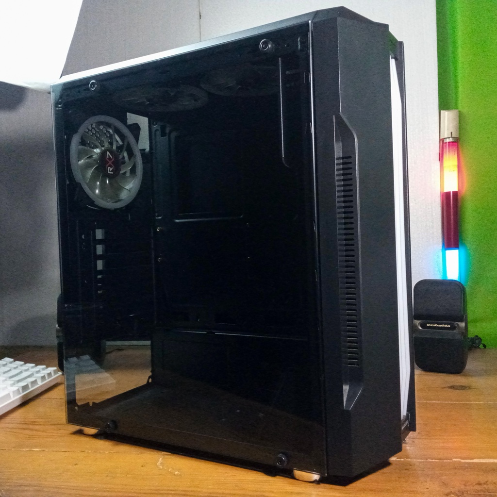 Jual GAMING PC CASE | RGB | FULLSET | MULUS | TEMPERED GLASS ...