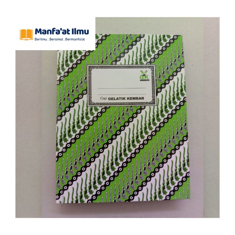 Jual Buku Tulis Batik Kwarto A5 Gelatik Kembar (isi 200 lembar ...