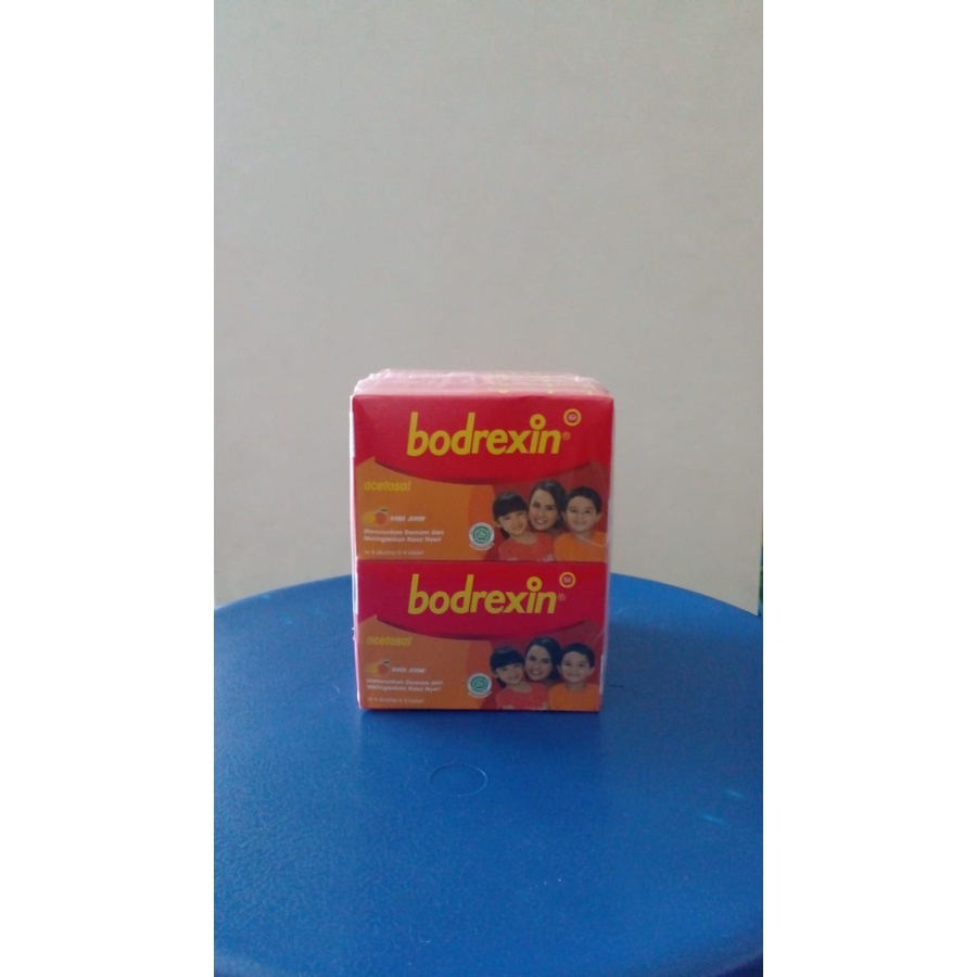 Jual Bodrexin Tablet Jeruk (1 Slop = 12 Pak = 48 Strip = 192 pcs ...
