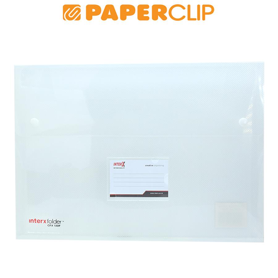 Jual CARRY FILE INTER X CFX130F TRANSPARAN | Shopee Indonesia