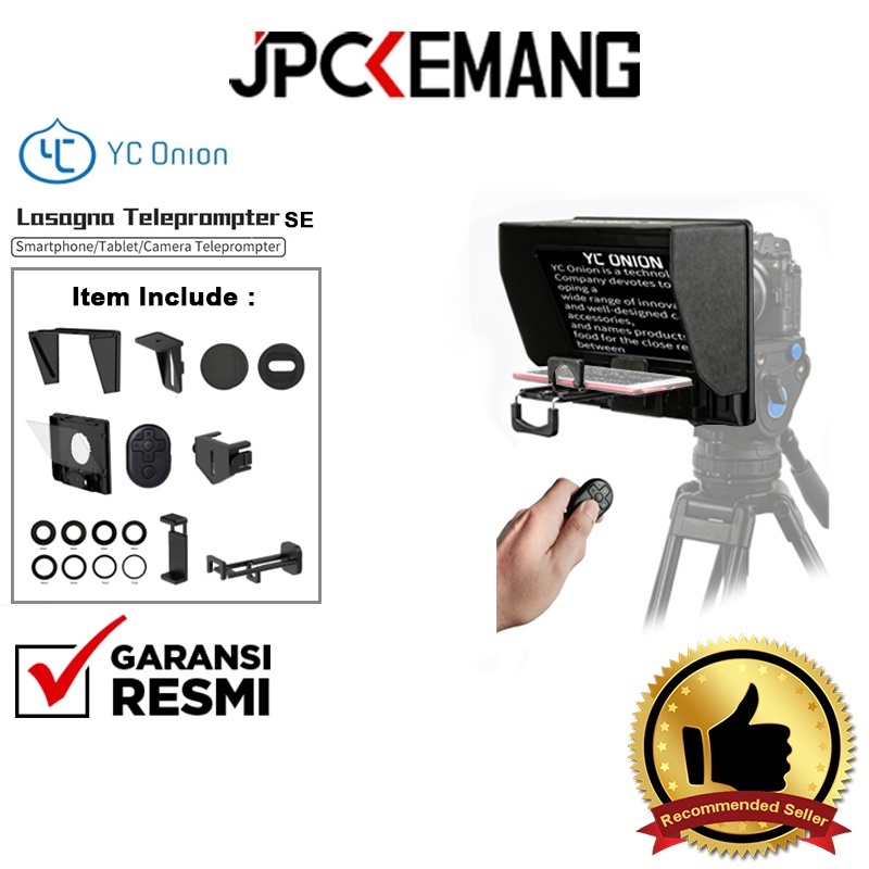 Jual YC Onion Lasagna SE Teleprompter with APP Tablet HP Camera Garansi Resmi | Shopee Indonesia