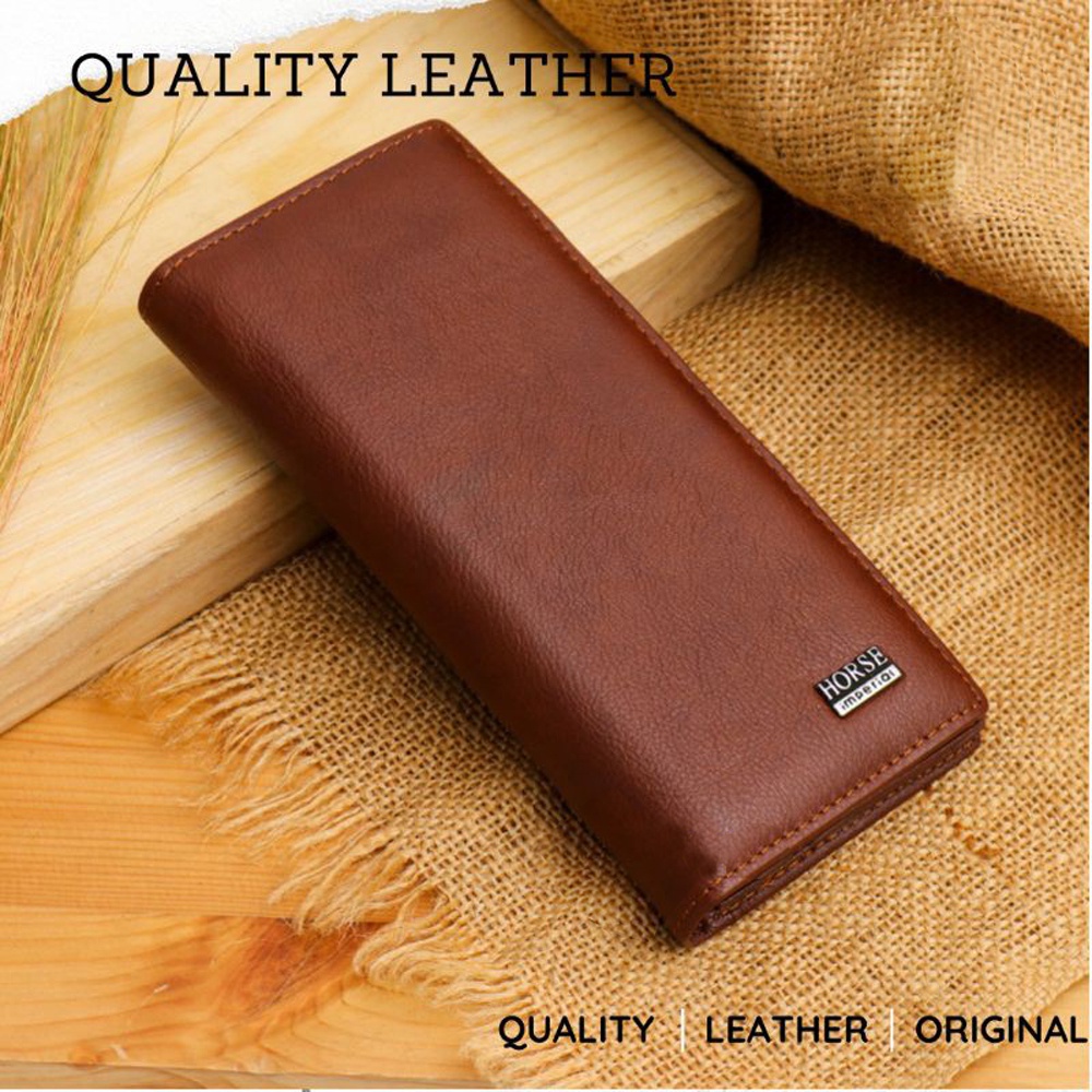 Jual 4.4 Gratis Ongkir Setiap Hari!! Dompet panjang kulit sapi asli ...