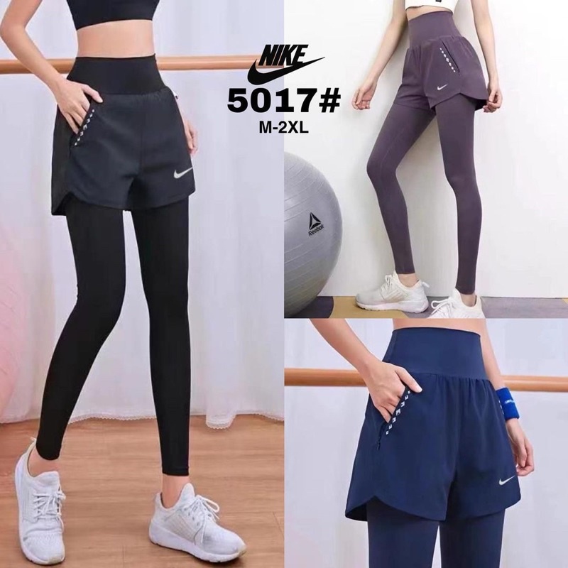 Jual CELANA LEGGING WANITA OLAHRAGA SPORT COMBO RUNNING LARI GYM SENAM ...