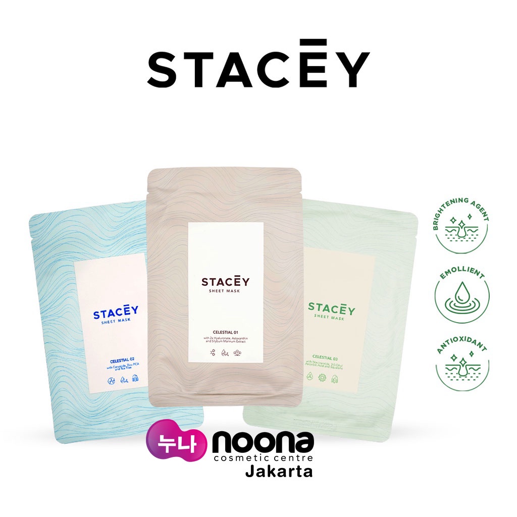 Jual STACEY SHEET MASK 20G | Shopee Indonesia