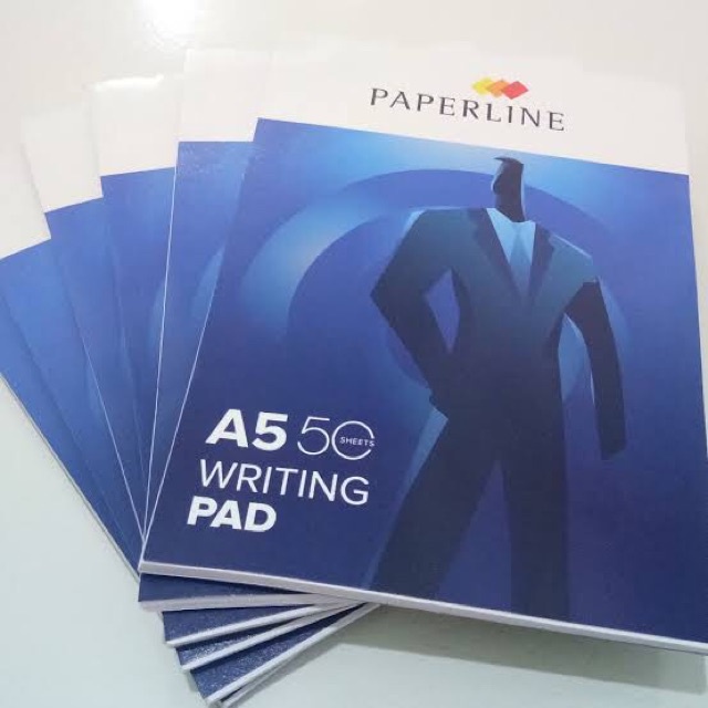 Jual Writing pad Paperline Ukuran A5 50 Lembar Seminar Pad Satuan ...