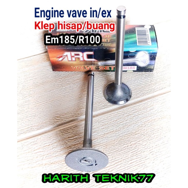 Jual klep engine valve set in/ex mesin diesel dongfeng 10pk R100/em185 ... Jual klep engine valve set in/ex mesin diesel dongfeng 10pk R100/em185 ...