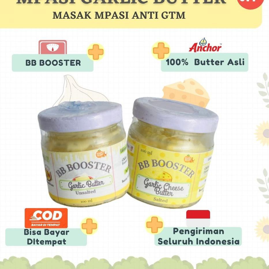 Jual Mpasi Garlic Butter BB Booster / Butter Cheese / Butter Unsalted ...