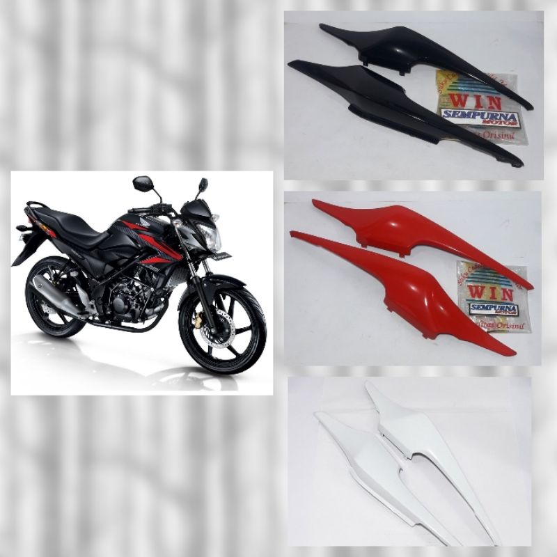 Jual Merek Win Kualitas Original Cover Body Cb 150 R Warna Hitam Putih ...