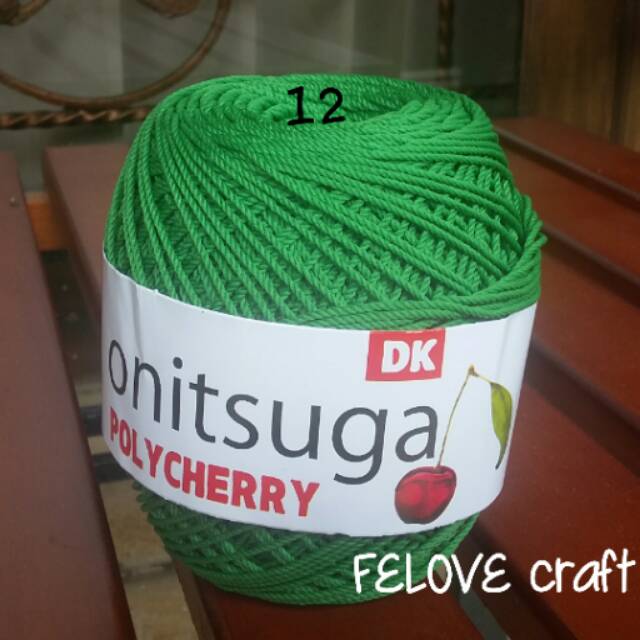 Jual Benang Rajut Onitsuga Polycherry Warna 032 (12) | Shopee Indonesia