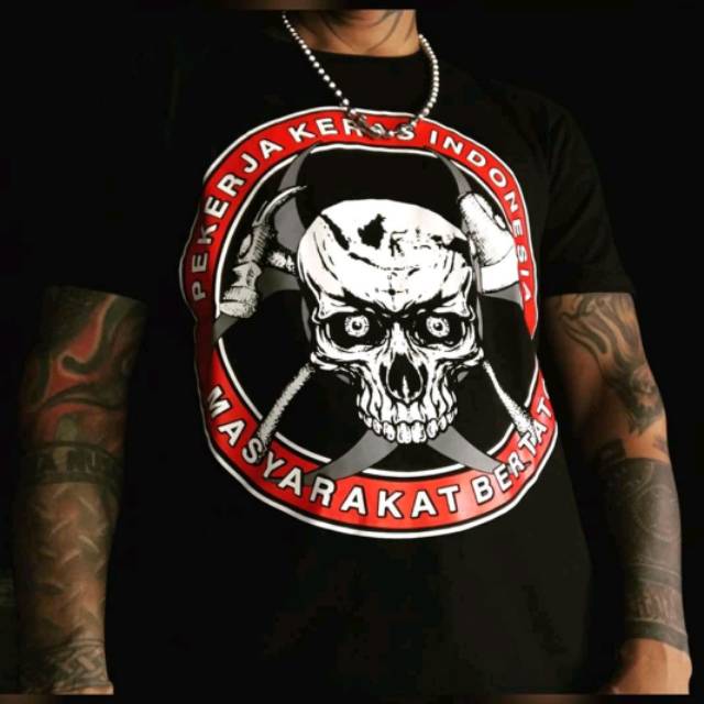 Jual T-shrt kaos masberto kingdom PKI (PEKERJA KERAS) | Shopee Indonesia