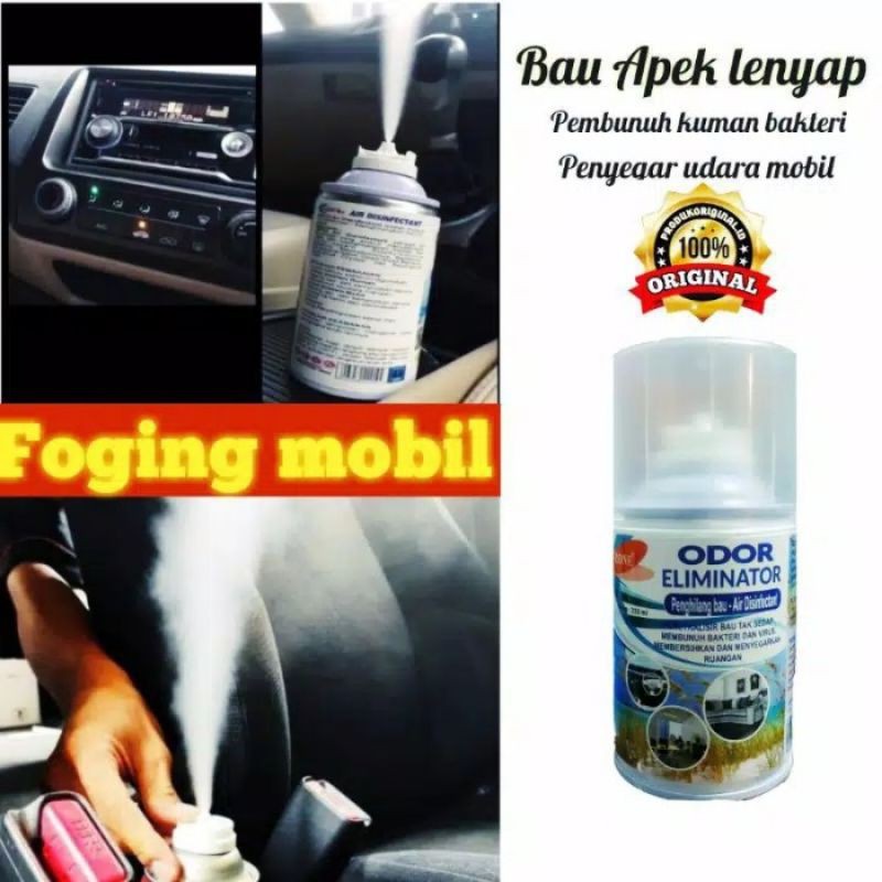 Jual Odor eliminator (Air Disinfectant) - Fogging Mobil 225ml | Shopee ...