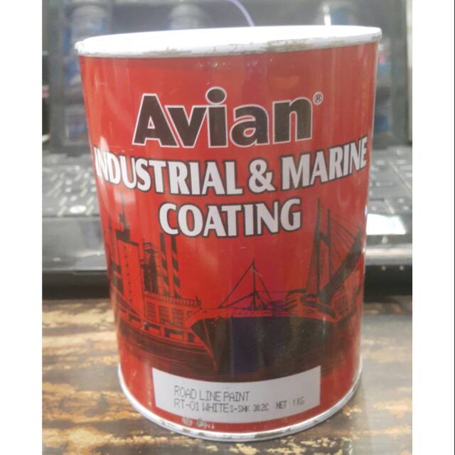 Jual AVIAN INDUSTRIAL MARINE COATING 1KG / CAT JALAN | Shopee Indonesia