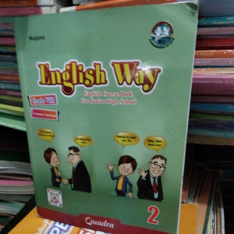 Jual BUKU ENGLISH WAY KELAS 8/VIII/2 SMP QUADRA | Shopee Indonesia