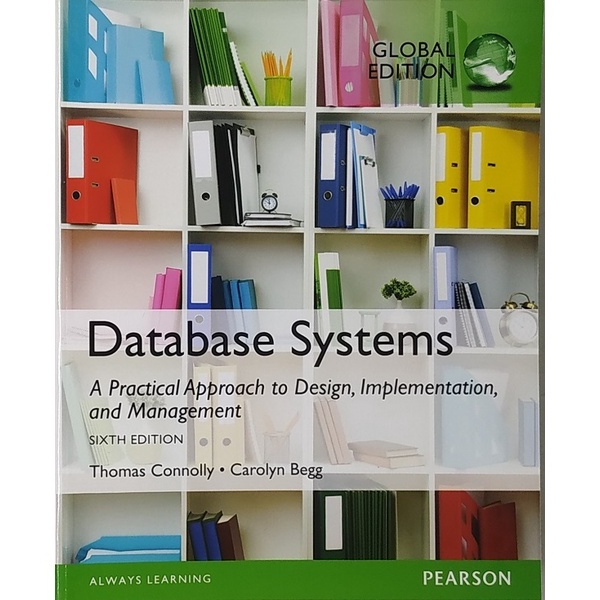 Jual Pearson Database System Ed 6th 2015 9781292061184 | Shopee Indonesia