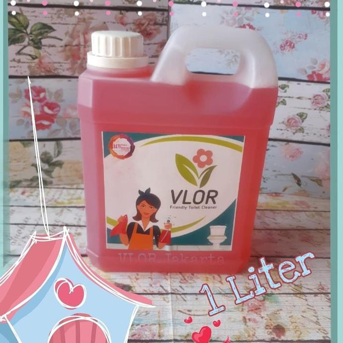 Jual VLOR 1 Liter Cairan Pembersih Kamar Mandi Friendly Toilet Cleaner ...