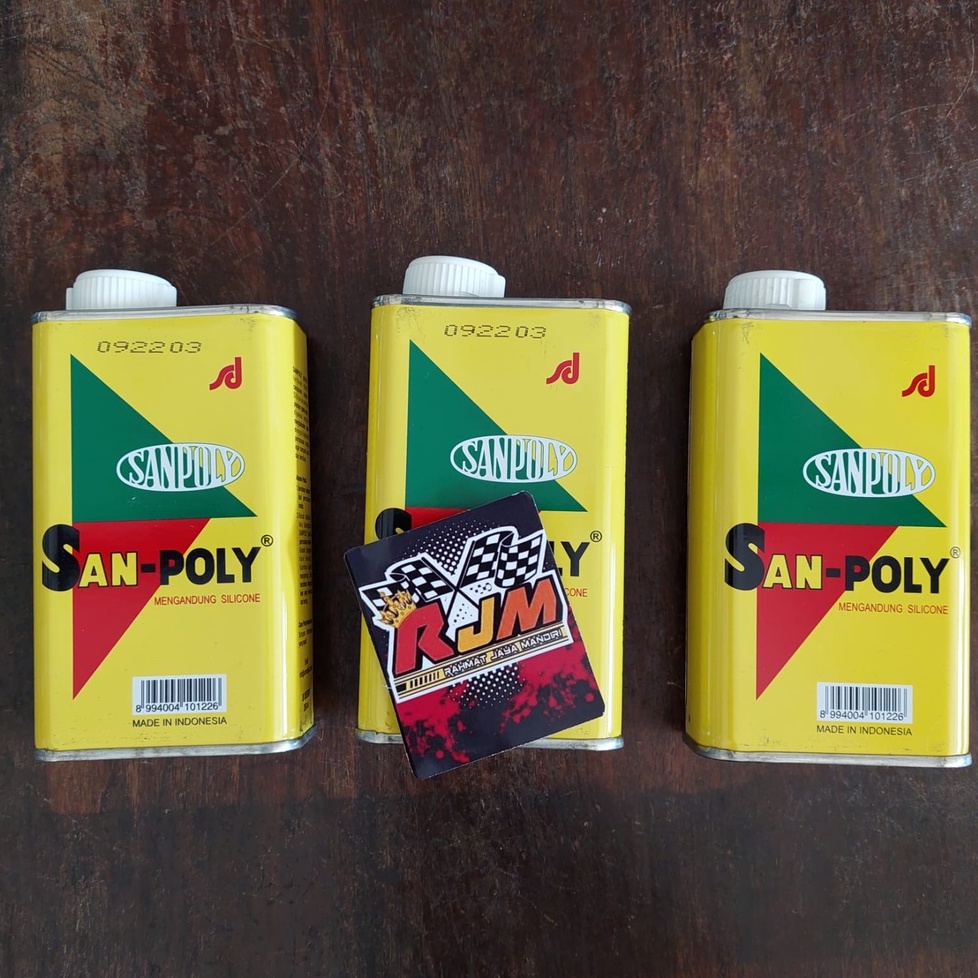 Jual SANPOLY San Poly Polish Wax Poles Pengkilap Logam MOTOR MOBIL 250 ...