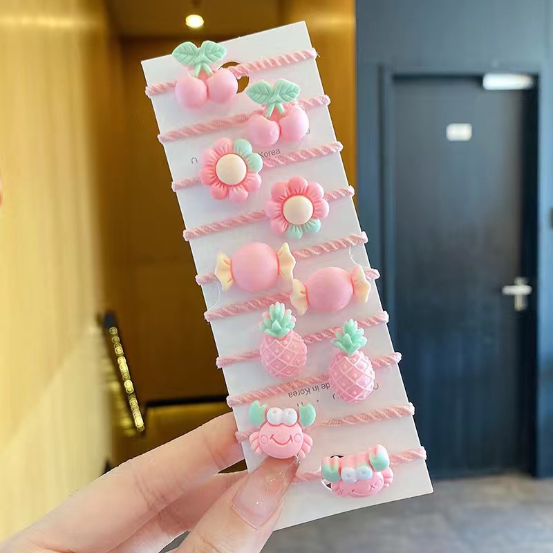 Jual ED - 10PCS / SET IKAT RAMBUT KOREA ANAK ICON KARAKTER LUCU ...