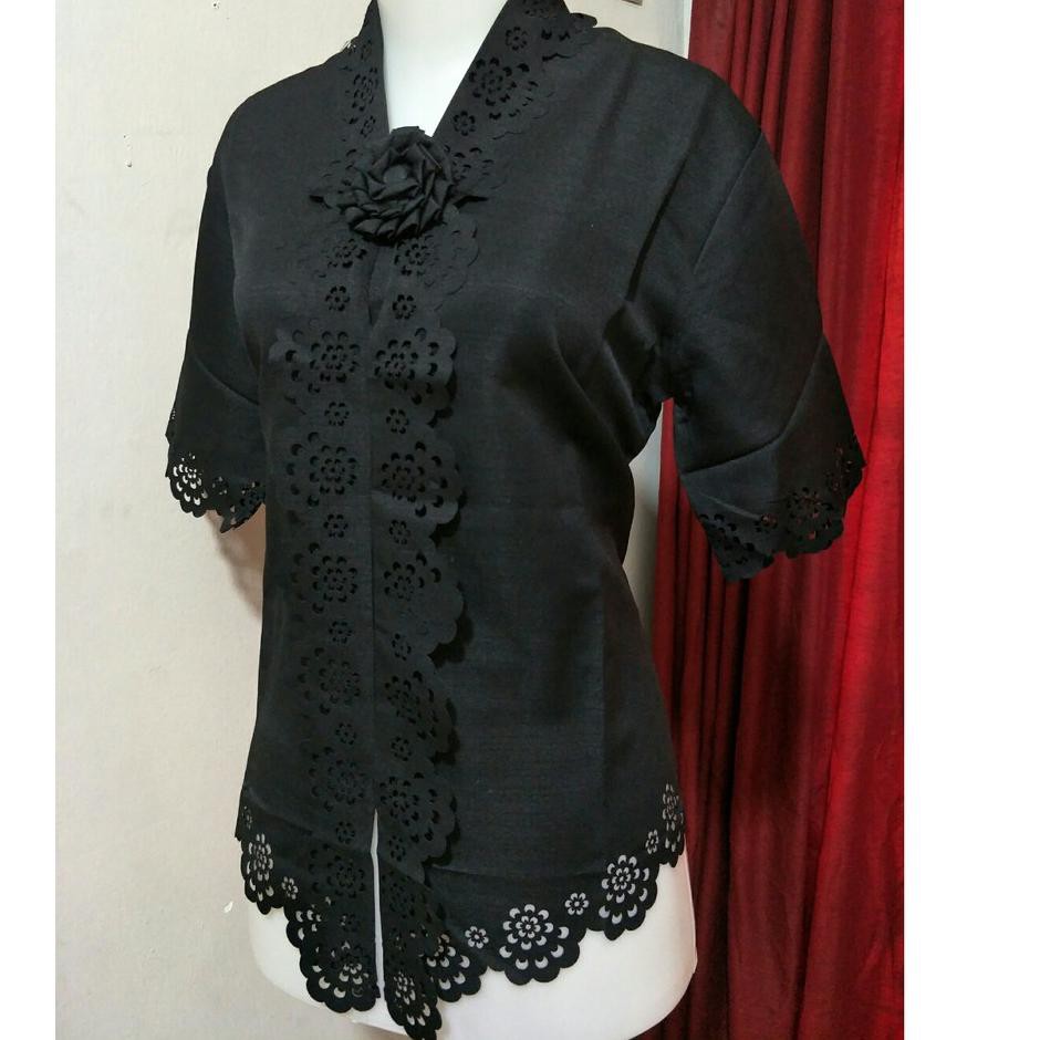 Jual New Arrival Atasan Kebaya Encim Modern Terbaru Merah Maroon|Putih ...