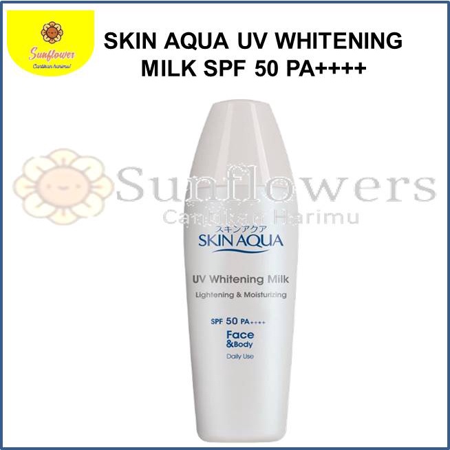 Jual Skin Aqua UV Whitening Milk SPF 50 PA++++ | Shopee Indonesia