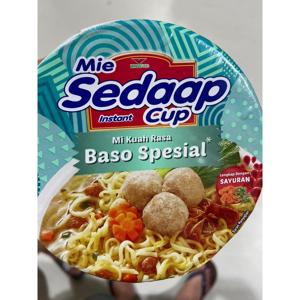 Jual Mie Sedaap Instant Cup Rasa Baso Spesial | Shopee Indonesia