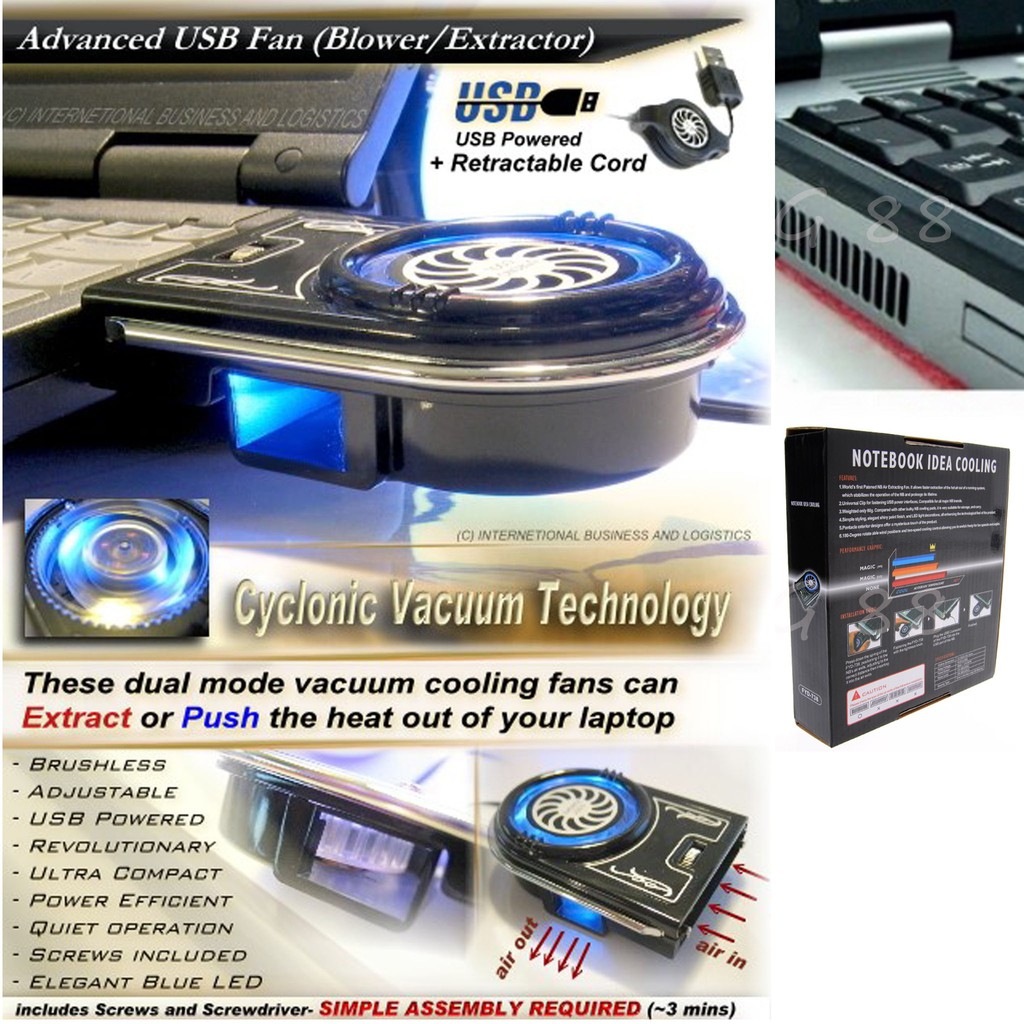 Jual STRONG COOL Notebook Cooling / Pendingin laptop dengan sistem ...