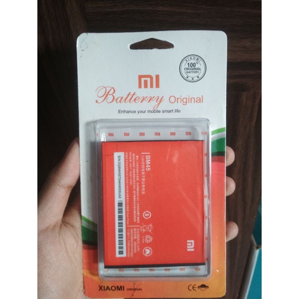 Jual BATRE BATERAI BATTERY XIAOMI REDMI NOTE 2 BM45 | Shopee Indonesia