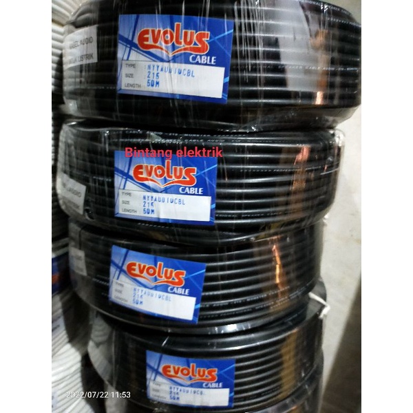 Jual kabel listrik/audio 2x1,5 HYO evolus monster per 1 meter | Shopee ...