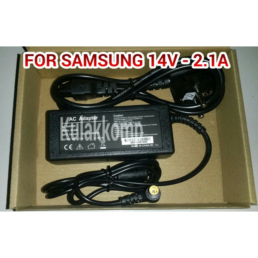 Jual ADAPTOR LCD MONITOR SAMSUNG 14V-2.1A | Shopee Indonesia