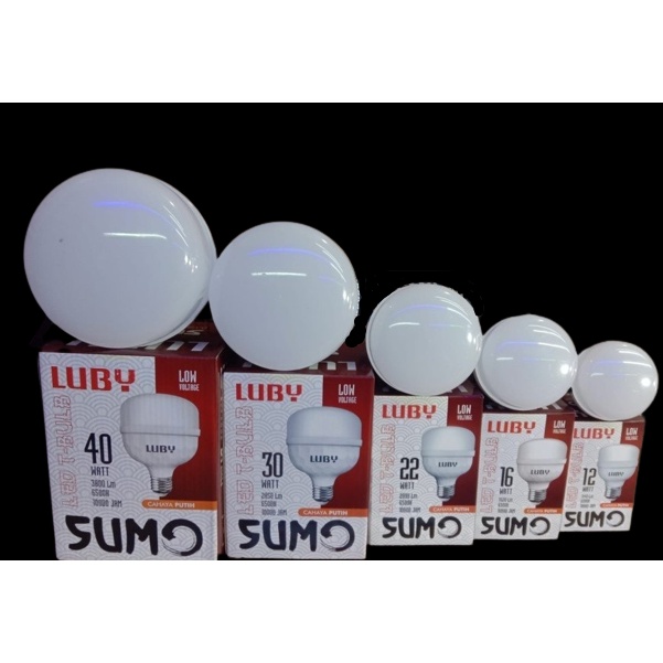 Jual lampu LED luby SUMO 12w,16w,22w,30w,40w LED T-BULB | Shopee Indonesia