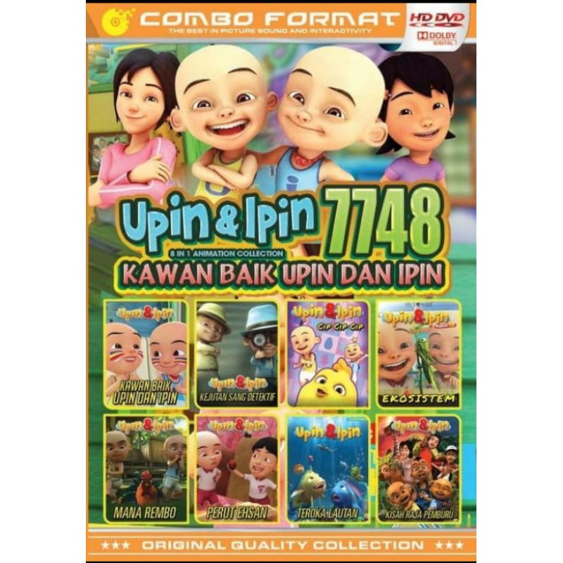 Jual Kaset DVD Collection Upin Ipin Vol 7748-7749 | Shopee Indonesia