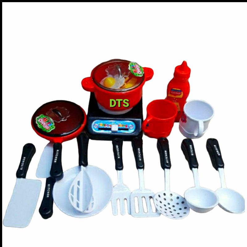 Jual ( LM 10 ) Mainan Masak Masakan / Alat Dapur Kitchen Set | Shopee ...