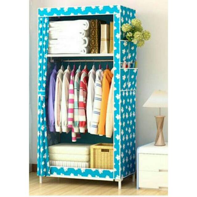 Jual Rak baju portable single , rak portable baju single , rak baju ...