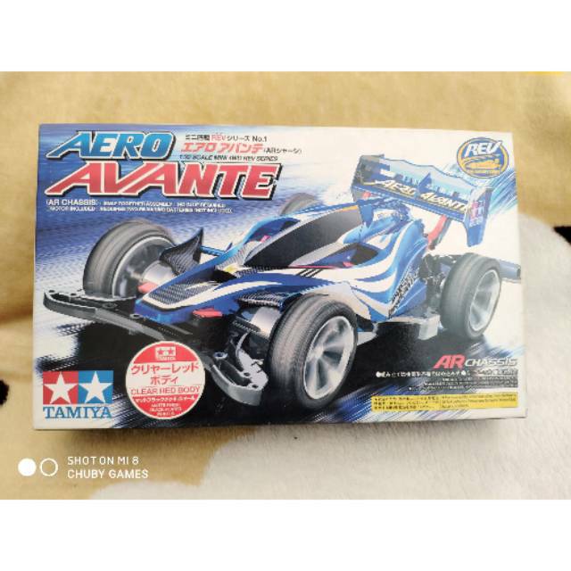 Jual Tamiya Aero Avante (AR Chassis) Clear Red Body | Shopee Indonesia