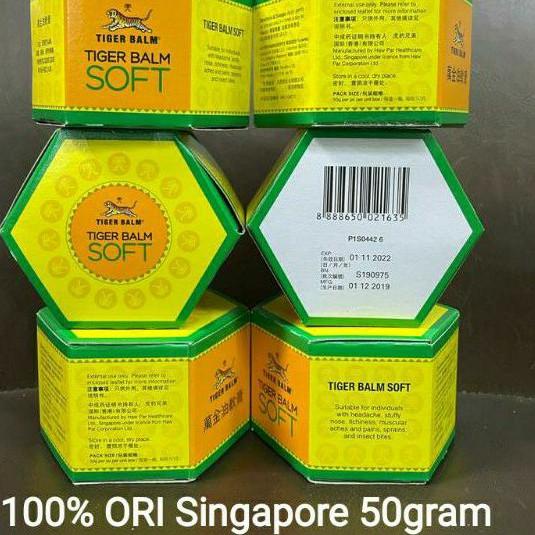 Jual Tiger Balm Original Singapore Balsem Tiger Macan Harimau White ...