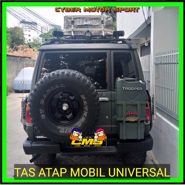 Jual bagasi rak atas mobil. Roof Bag mobil universal premium high ...