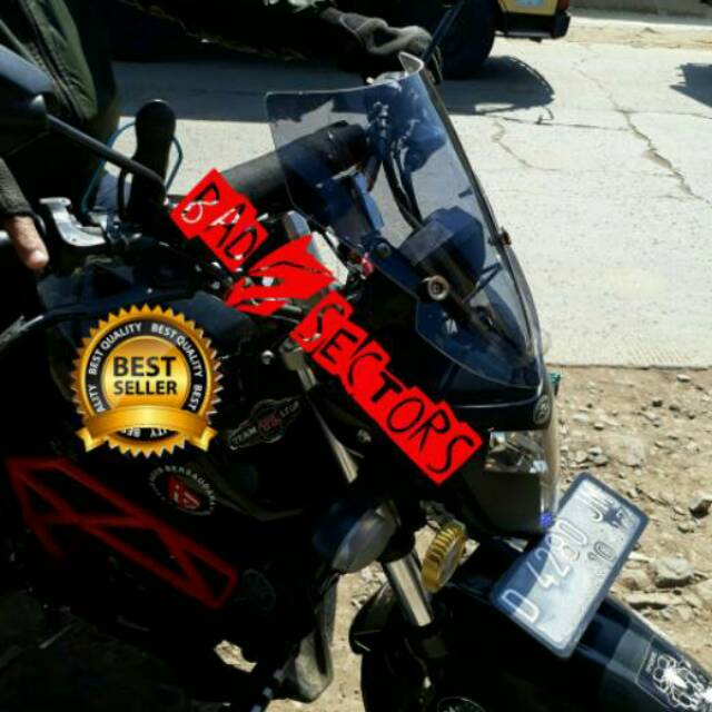 Jual Visor yamaha byson karbu model adventure touring | Shopee Indonesia
