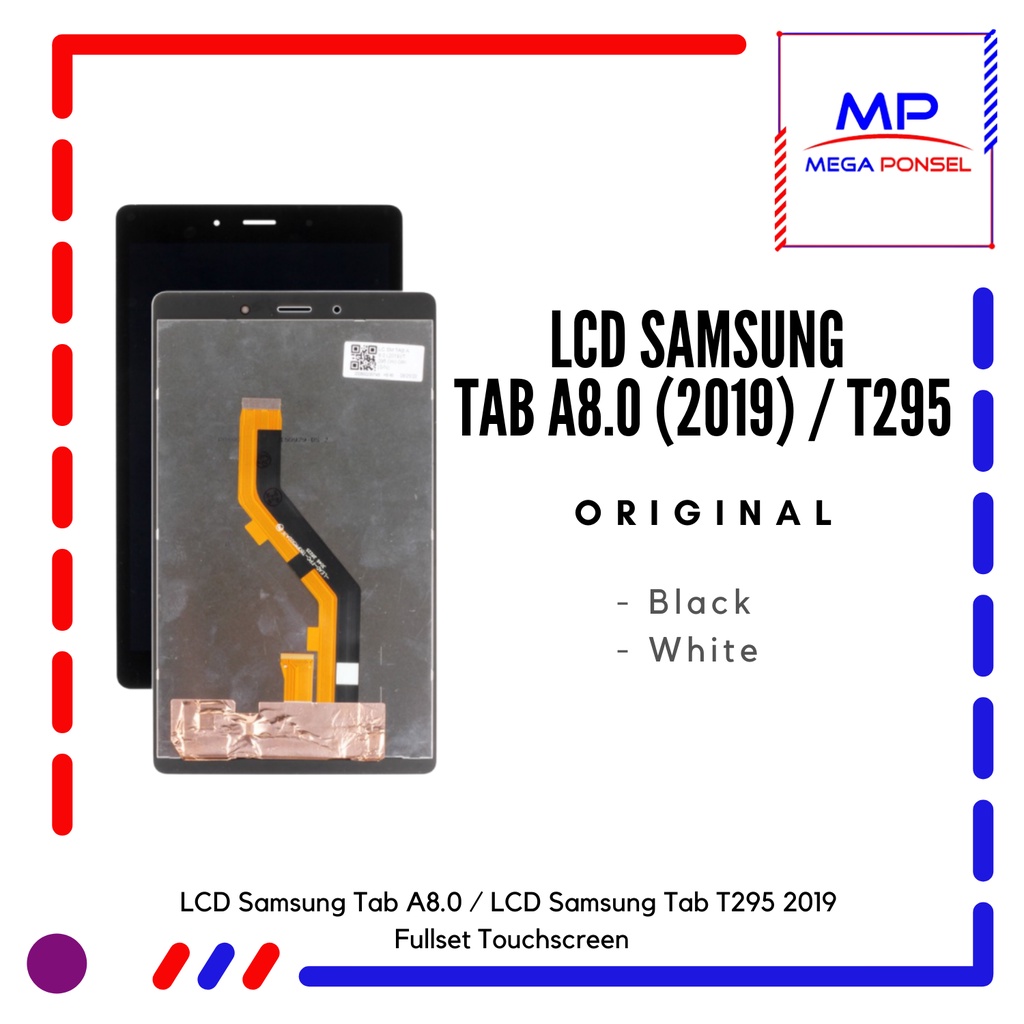 Jual LCD Samsung Tab A8.0 / LCD Samsung Tab T295 2019 Fullset Touchscreen | Shopee Indonesia