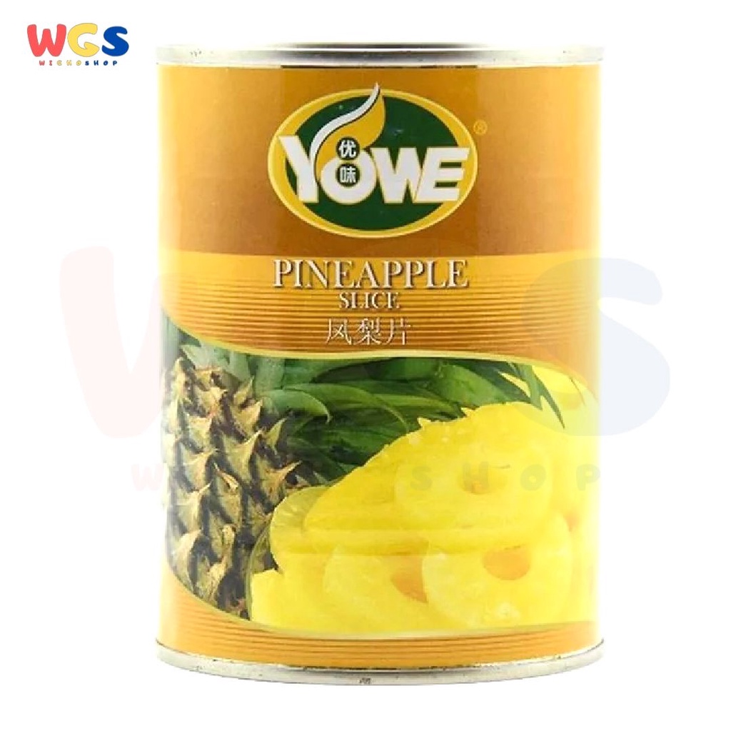 Jual Yowe Pineapple Slice in Syrup Canned Fruits 565g | Shopee Indonesia