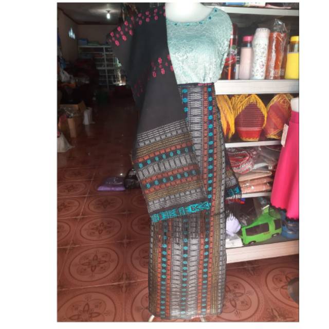 Jual Songket Pucca Bintik Songket Batak Tenun Tangan Tarutung Pakaian ...