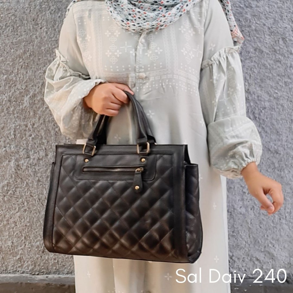 Jual Tas Kulit Asli Garut Sal Daiv Selma SDL240 | Shopee Indonesia