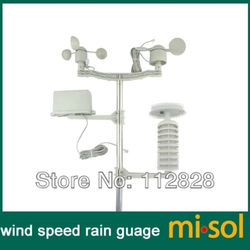 Jual misol STA-WA-1091-1 Wireless Weather Station Touch Panel with ...