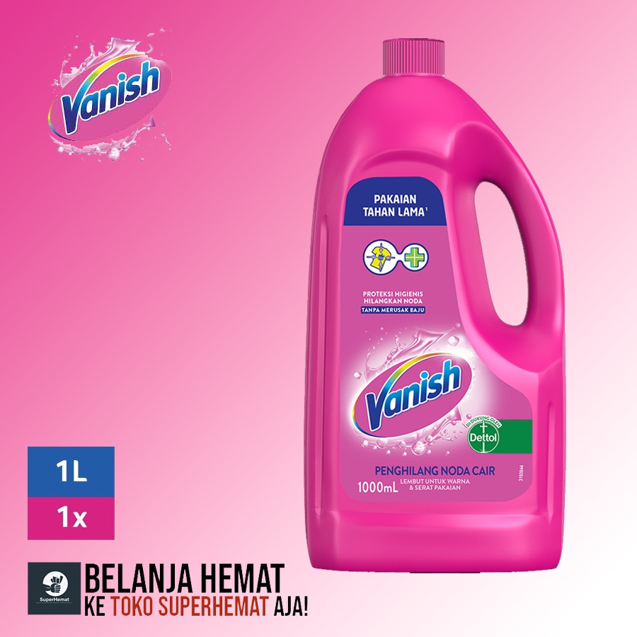 Jual VANISH Bottle - Liquid Botol - 1 liter | Shopee Indonesia