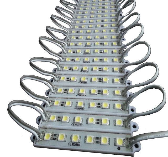 Jual LED MODUL SMD 5050 WATERPROOF 6 mata LED 12V 12VOLT | Shopee Indonesia